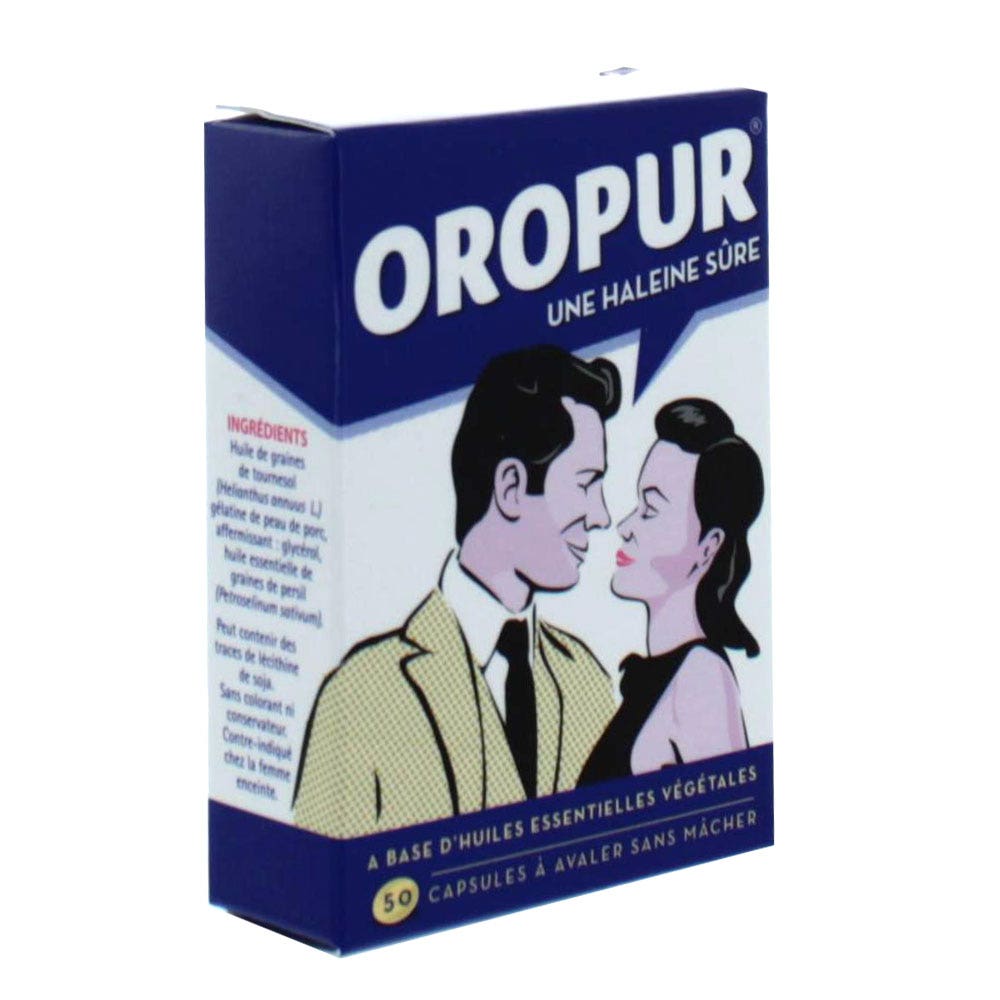 Oropur Sure Breath 50 Cápsulas - Easypara
