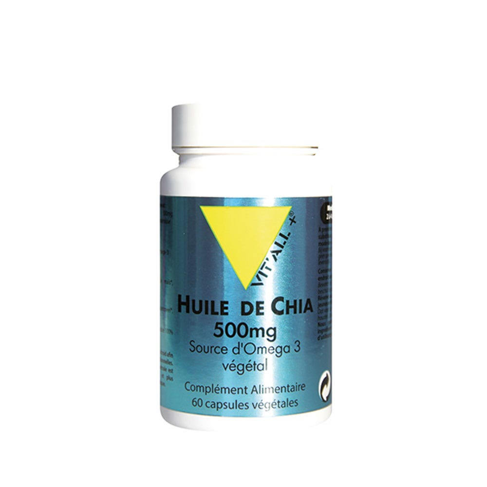 Vit'All+ Aceite de Chi 500mg 60 cápsulas - Easypara