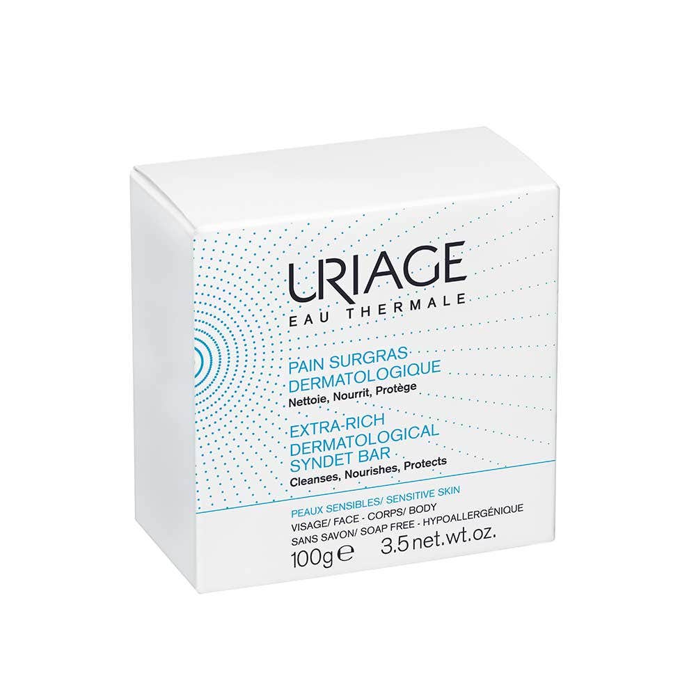 Uriage Higiene Barra Dermatologica Rehidratante 100g - Easypara