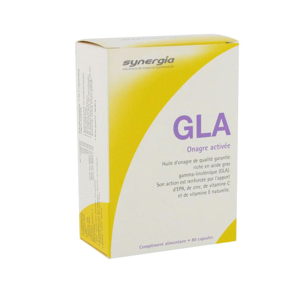 Synergia Gla Onagra Activa 80 Capsulas - Easypara