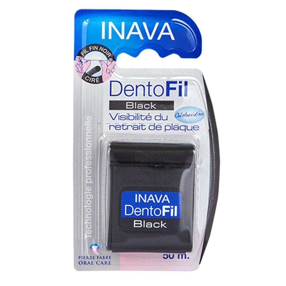 Inava Dentofil Cera Dental Fil Fin Negra 50m - Easypara