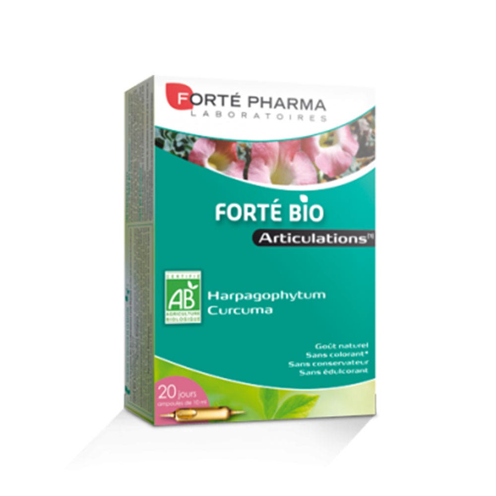 Forté Pharma Forte Bio Articulations 20 Ampoules - Easypara