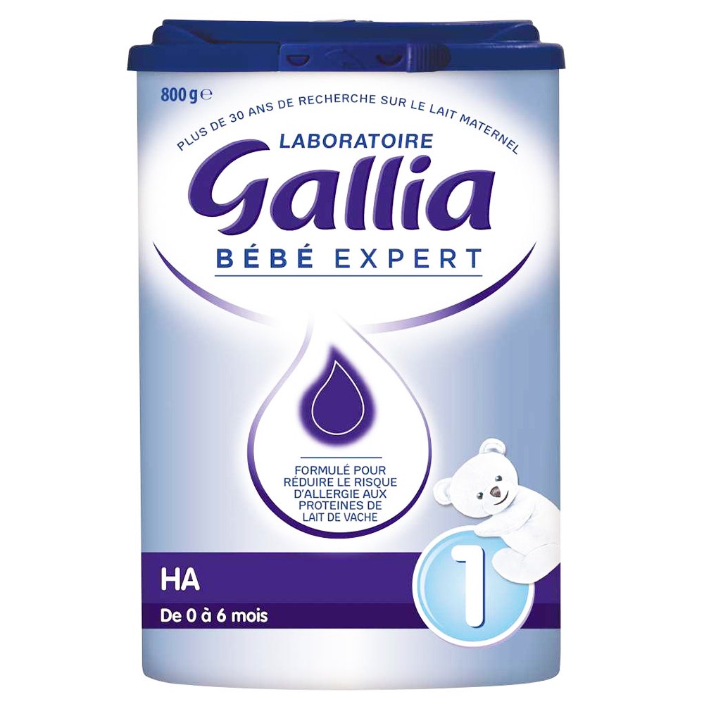 Gallia Bebe Expert Ha 1 - De 0 A 6 Meses 800g - Easypara
