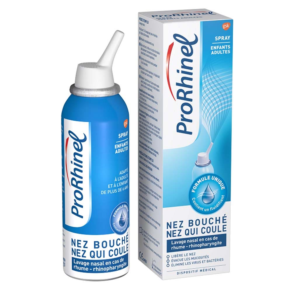 Prorhinel Spray nasal Congestión nasal Quies Adultos Niños 100 ml ...