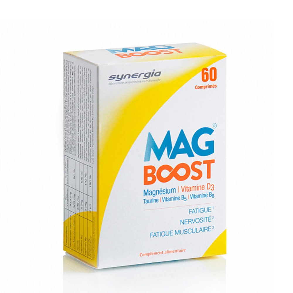 Synergia Magboost 60 comprimidos - Easypara