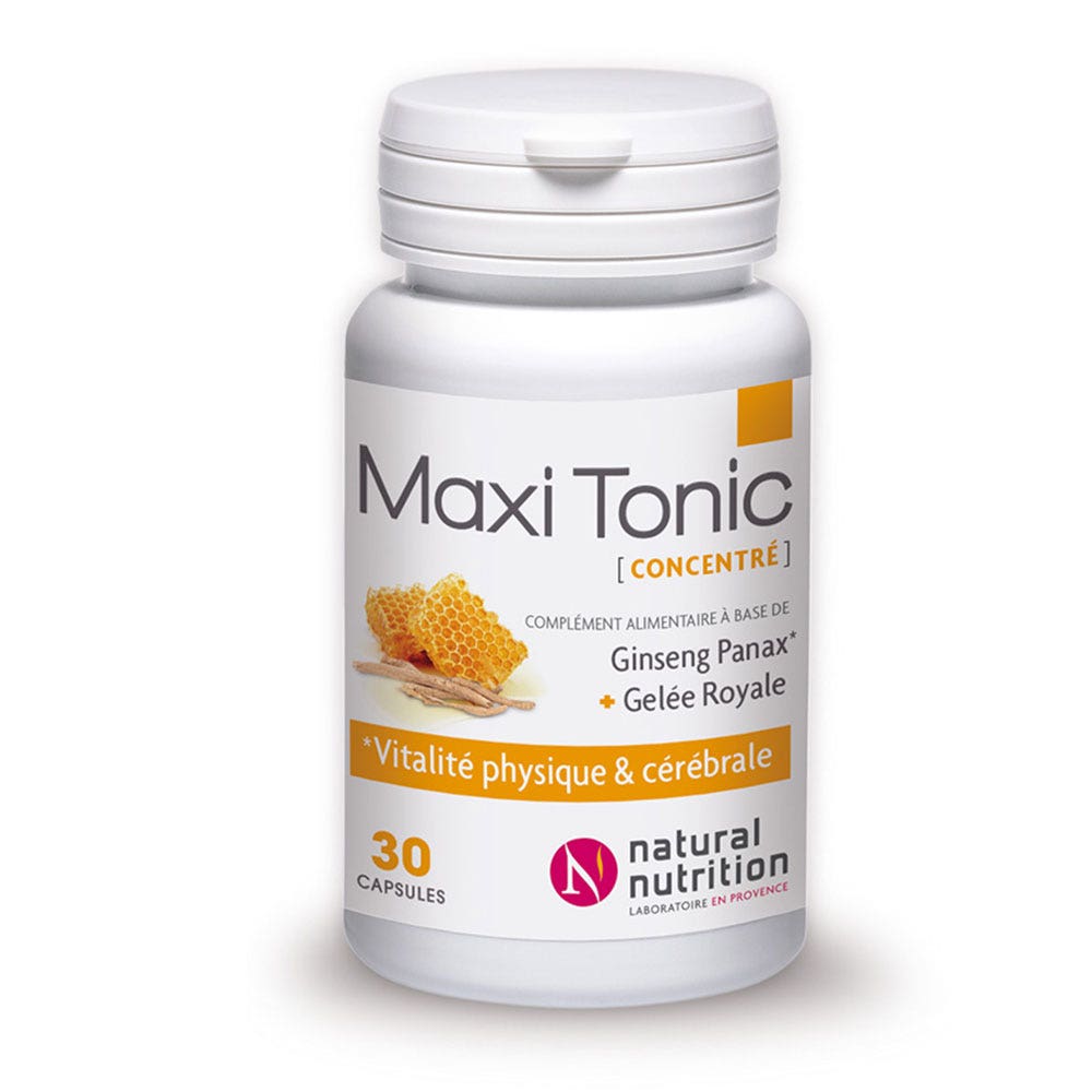 Natural Nutrition Maxi Tonic 30 Capsulas - Easypara