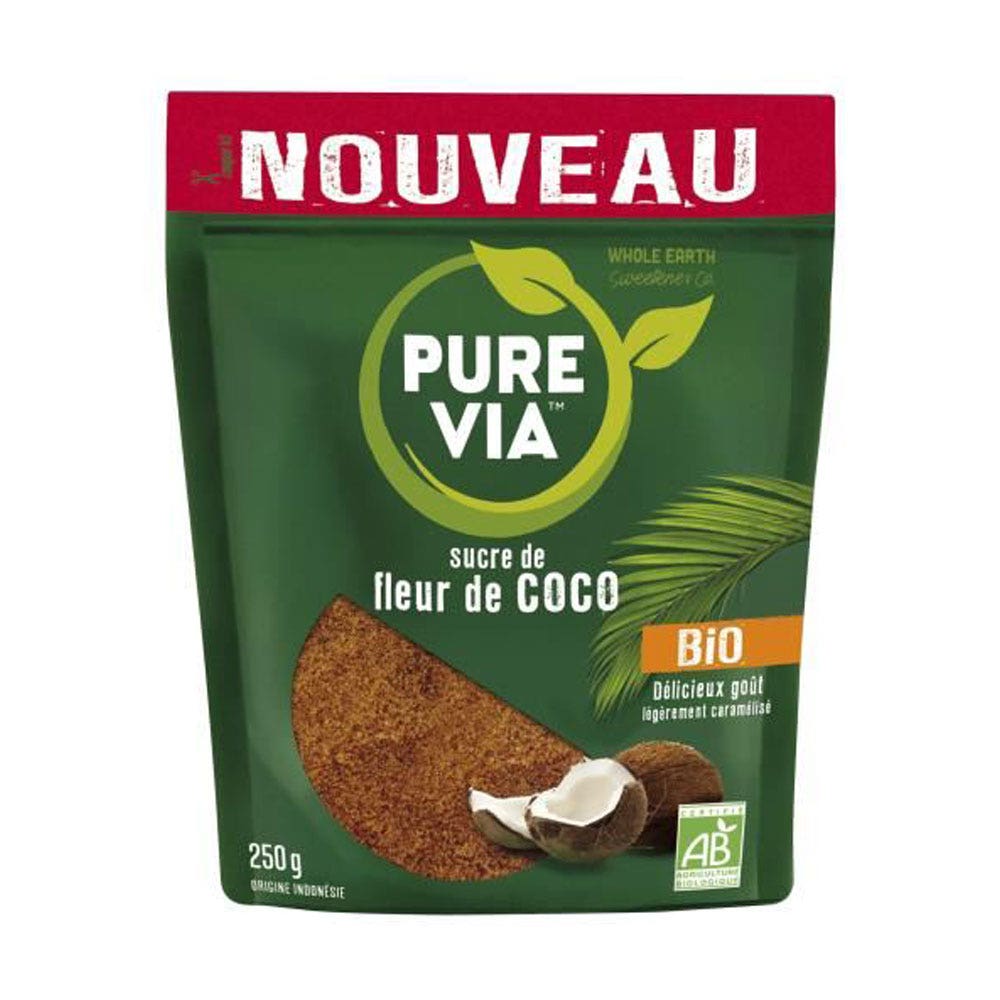 Pure Via Azucar Flor De Coco Bio 250g - Easypara