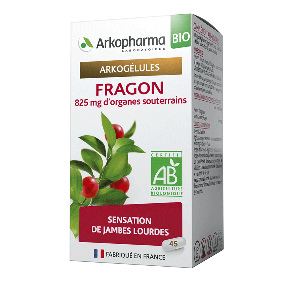 Arkopharma Arkocápsulas Rusco bio 45 cápsulas - Easypara