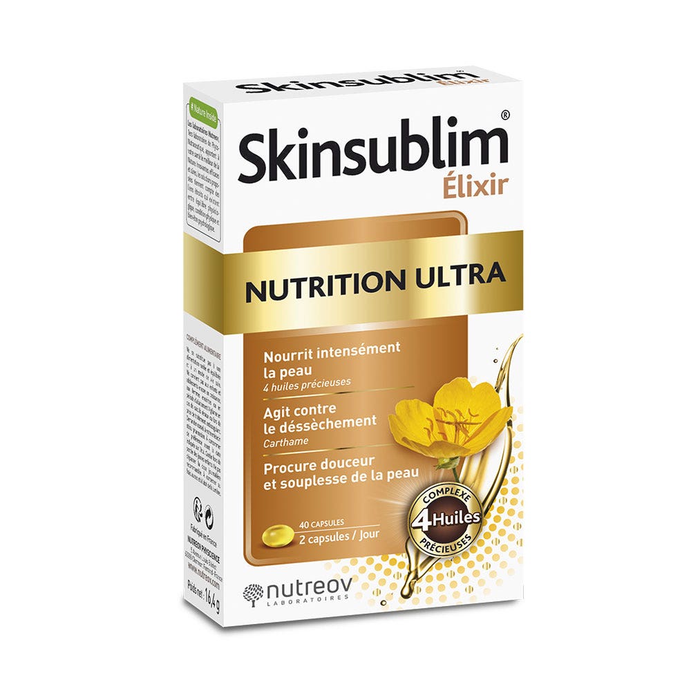 Nutreov Skinsublim Elixir 40 Capsulas - Easypara