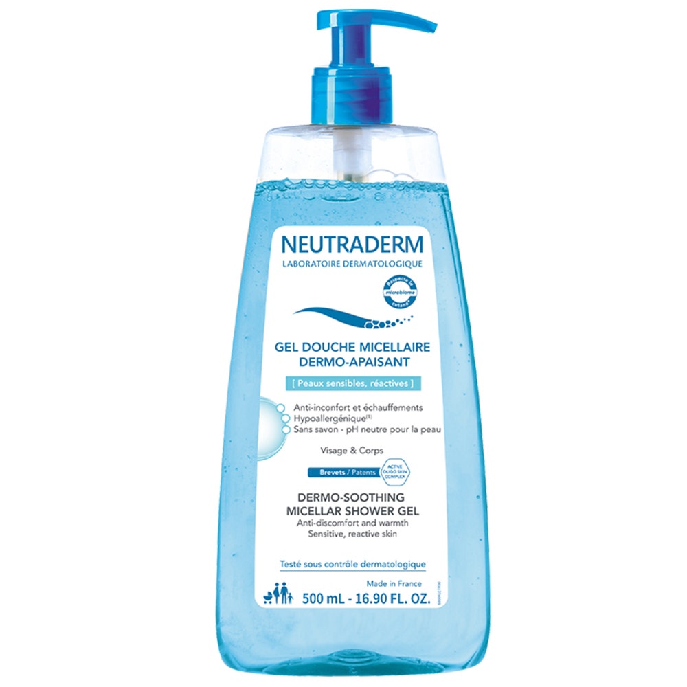 Neutraderm Gel ducha micelar dermocalmante Piel sensible 500 ml - Easypara