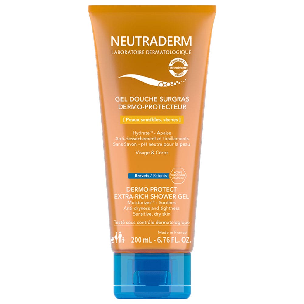 Neutraderm Surgras Dermo Gel ducha protector Piel seca 200 ml - Easypara