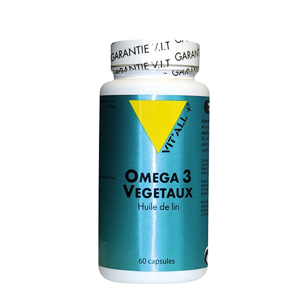 Vit'All+ Omegas 3 Vegetales 60 cápsulas - Easypara