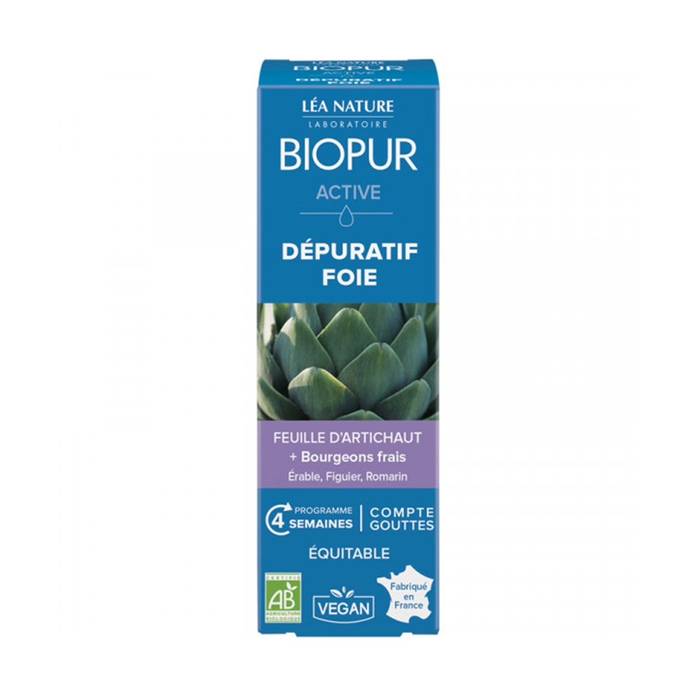 Biopur Active Depurativo hepático orgánico gotero 30 ml - Easypara