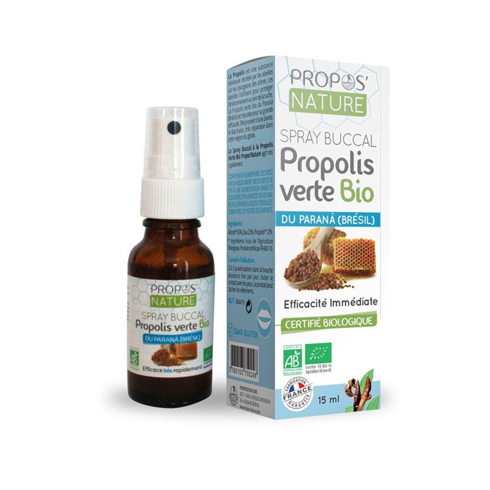 Propos'Nature Propolis Verde Ecológico Spray Bucal 15 ml - Easypara