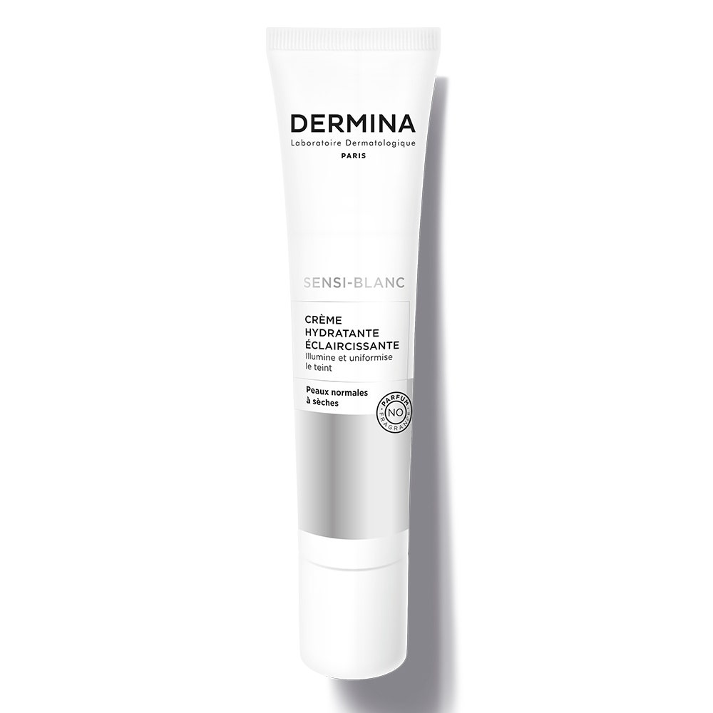 Dermina Sensi-Blanc Crema Hidratante Clarificante Pieles Normales A ...