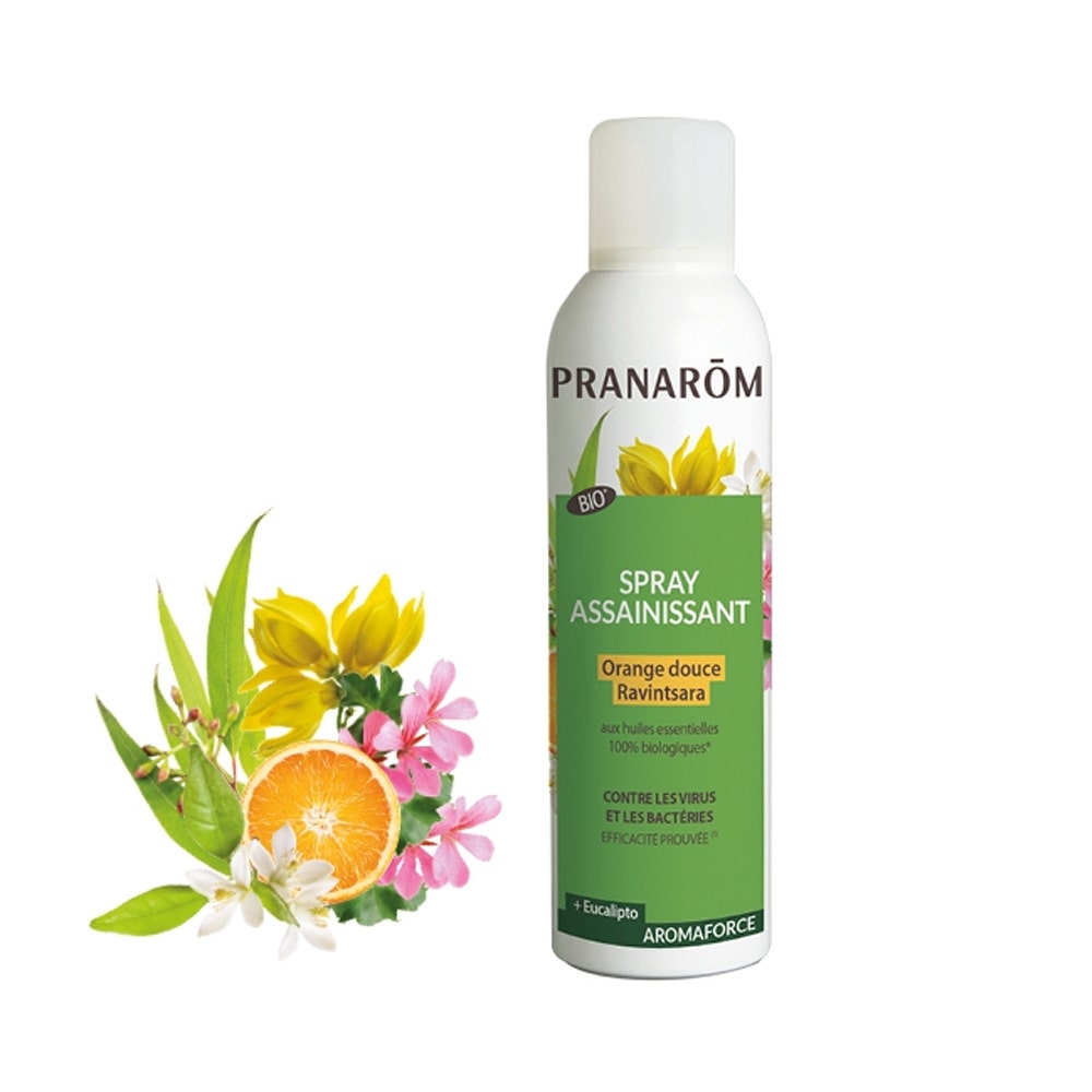 Pranarôm Aromaforce Spray Saneamiento Naranja Dulce - Ravintsara Bio ...