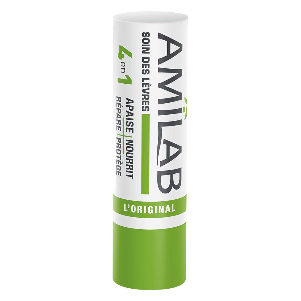 Bálsamo labial 4en1 4,7g- Amilab - Easypara