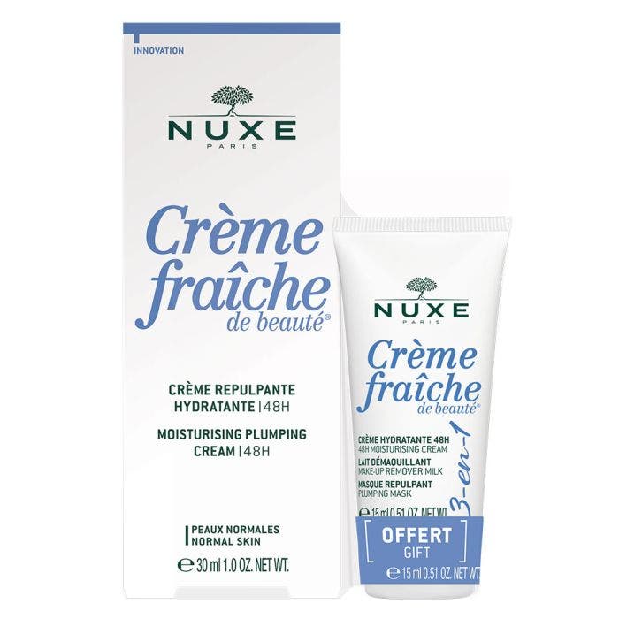 Kit Crema fresca redensificante 30ml + Crema fresca 3en1 15ml Creme ...