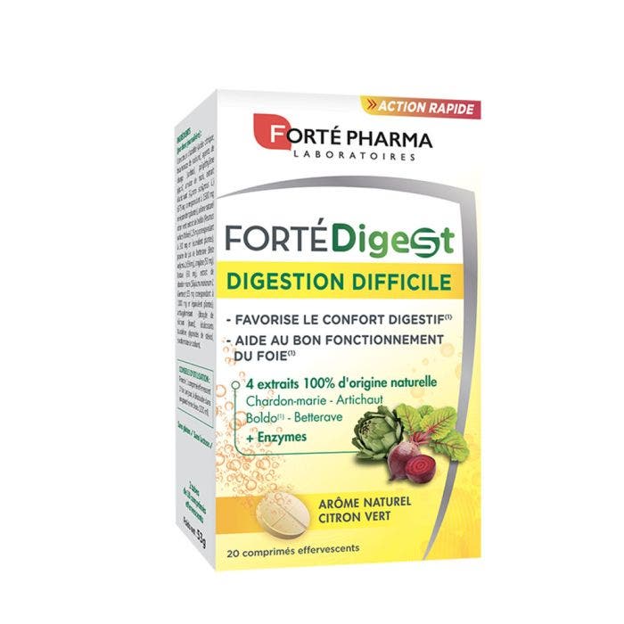 Forté Digest Forté Digest 20 Comprimidos-Digestión Difícil Forté Pharma ...